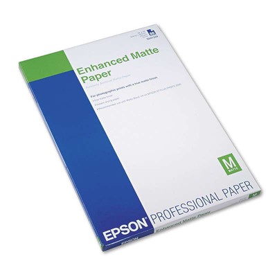 Epson Ultra Premium Matte Presentation Paper, 13 x 19, White, 50/Pack ...