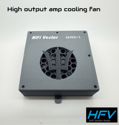 High Output Car audio amplifier cooling fan for subwoofer amp HiFi ...