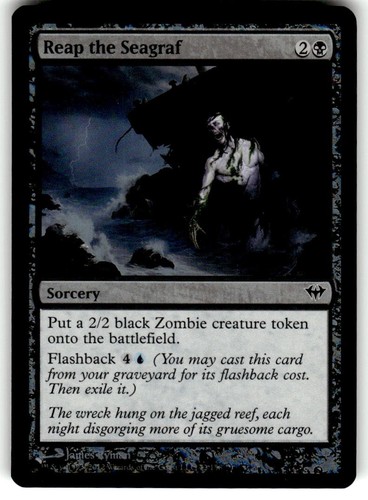 FOIL MTG Reap the Seagraf Dark Ascension Regular | eBay