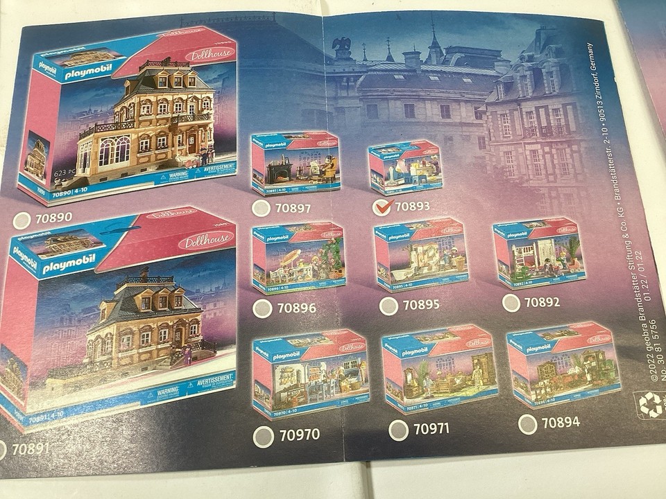 Playmobil Victorian Dollhouse 70890 + 8 Sets 70892 70893 70894 70895 ...