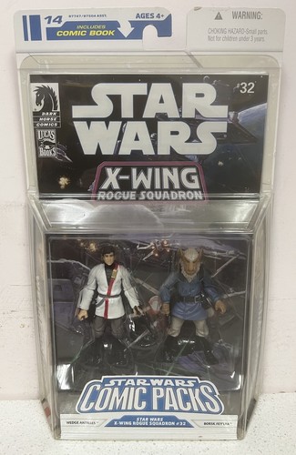 Star Wars Comic Pack #14 Wedge Antilles Borsk Fey'lya: X-Wing Rogue ...