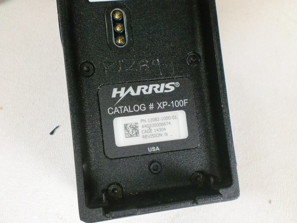 Harris Unity XG-100P P25 Radio VHF UHF 700/800 Bluetooth w/Mic Holster ...