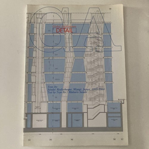 GA Detail No.2 - Sendai Mediatheque Toyo Ito Architectural Drawing ...