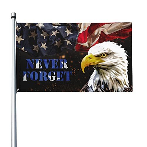 Outdoor 4x6Ft Never Forget Flag USA Bald 4x6 Ft Never Forget USA Bald ...