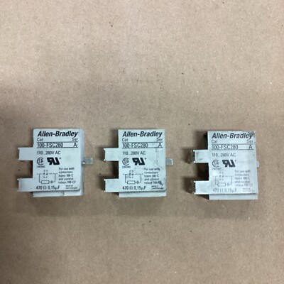 ALLEN BRADLEY #100-FSC280 SURGE SUPPRESSOR Lot Of 3 G50 | eBay