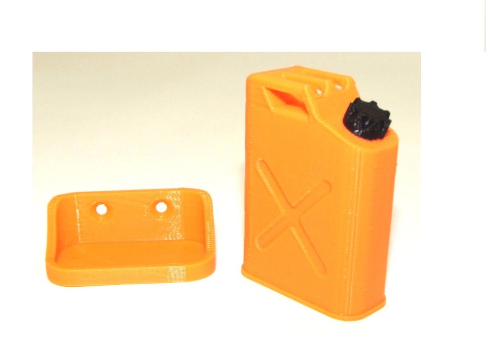 2 pcs 1/10 Scale Fuel Tank, Rc crawler truck Axial scx10, Tamiya ...