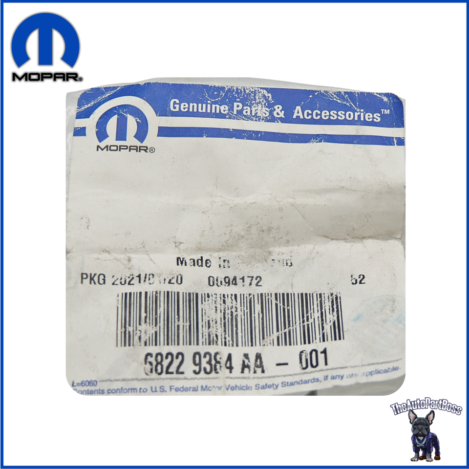 Fuel Injector Supply Tube OEM Mopar 68229384AA | eBay