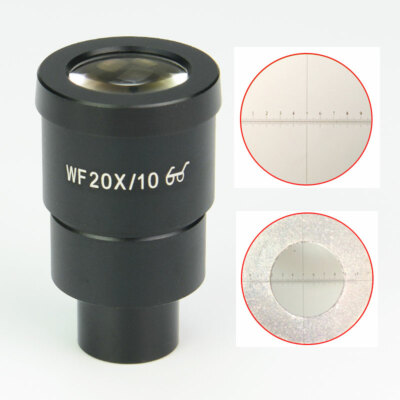 1pc 5X 10X 15X 20X Microscope Eyepiece with Reticle Ocular Eye Lens ...