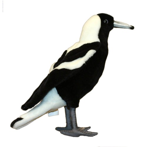 26cm Hansa Magpie Plush Toy Plush Soft Cuddly Realistic Stuffed Animal ...