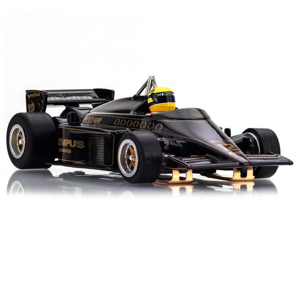 AFX 22113 Mega-G+ Lotus 97T Ayrton Senna 1985 Black/Gold HO Slot Car | eBay