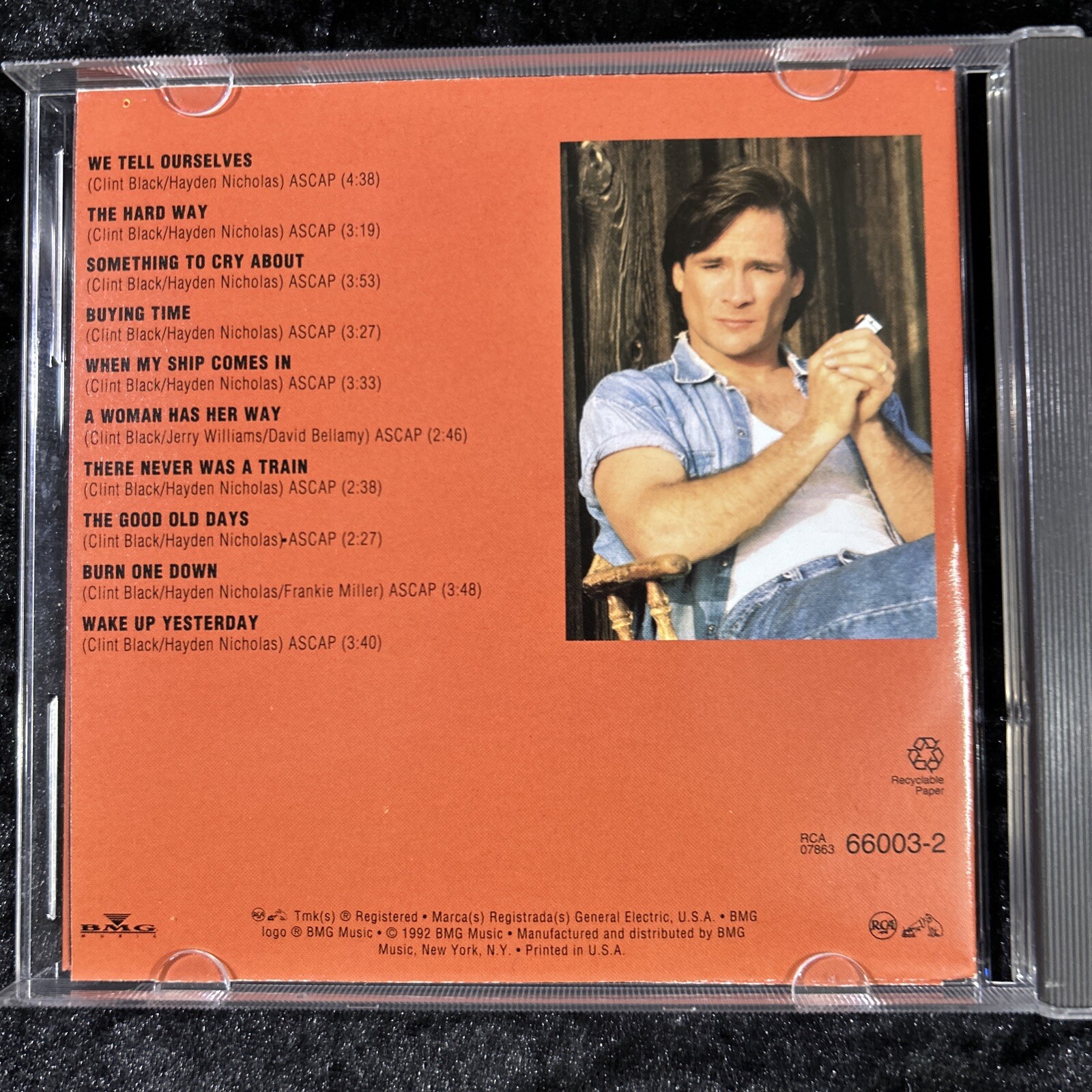 The Hard Way - Clint Black - CD 1992 | eBay