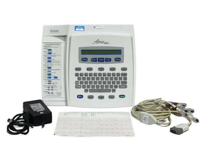 Burdick Atria 3100 Interpretive ECG-EKG Machine for sale online | eBay
