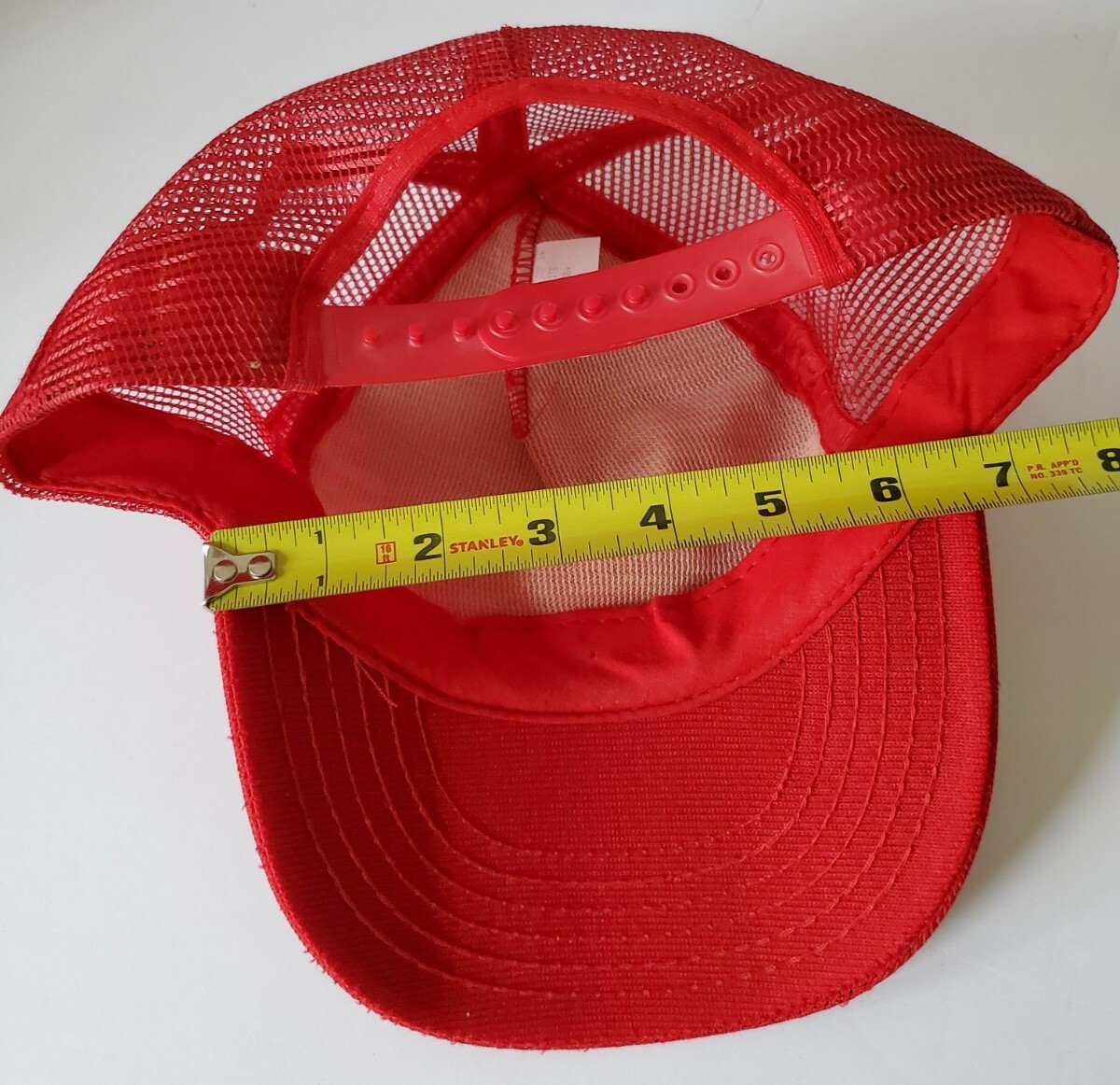 Troy-Bilt Vintage Trucker Red Ball Cap Hat Snapback M… - Gem