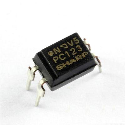 10PCS PC123 Triac Driver IC Optoisolator Photocoupler Optocoupler DIP-4 ...