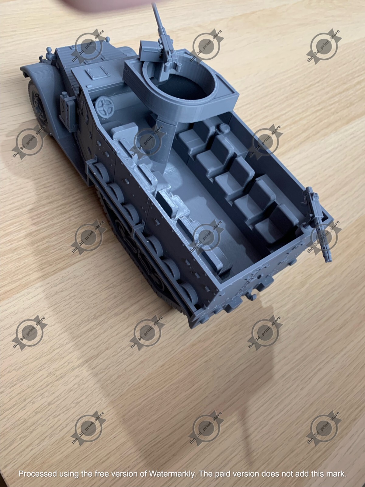 WW2 USA M5 HALF TRACK , 3D PRINTED, MANY SCALES AVAILABLE | eBay