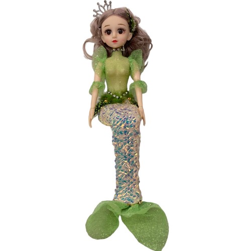 December Diamonds Sea Mist Green Mermaid Girl 16" 807962084761| eBay