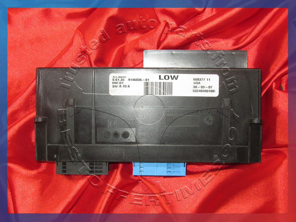 BMW E70 E71 X5 X6'ies ELECTRONIC JUNCTION BOX BODY CONTROL BCM PL4 LOW ...