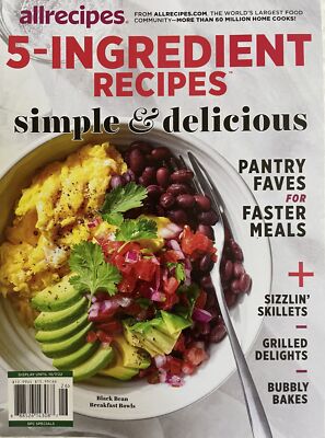 All Recipes Magazine – Ingredient, Recipes – Simple, And Delicious | eBay
