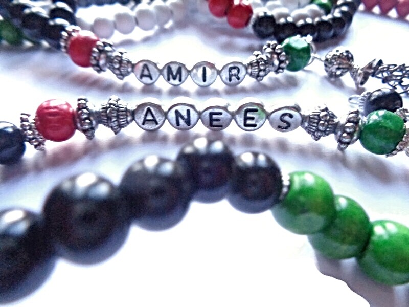 PERSONALISED TASBEEH PALESTINE, TASBIH,ISLAMIC GIFTS,MESBAHA,MISBAH ...