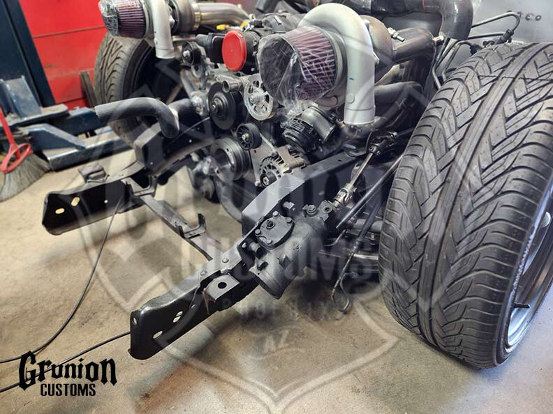 1963-1966 Chevy C10 Frame Z Kit No Drop Crossmember Needed | Grunion ...