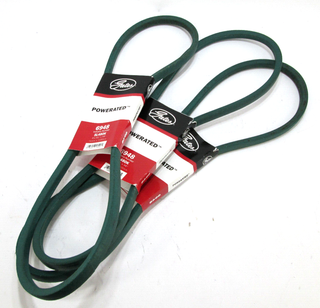 ***LOT OF 3*** GATES Powerated - 6948, 5L480K - 21/32" x 48" | eBay