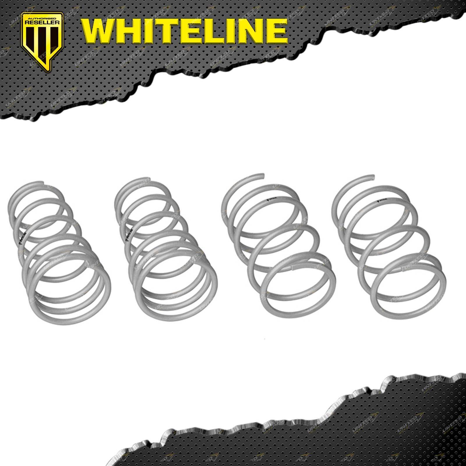 Whiteline 30mm Front Rear Coil Springs Lowered for Subaru Impreza WRX ...