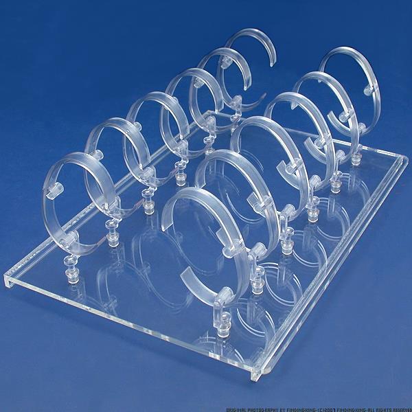 Rotating Revolving Acrylic Watch Display Stand Holds 36 Watches | eBay