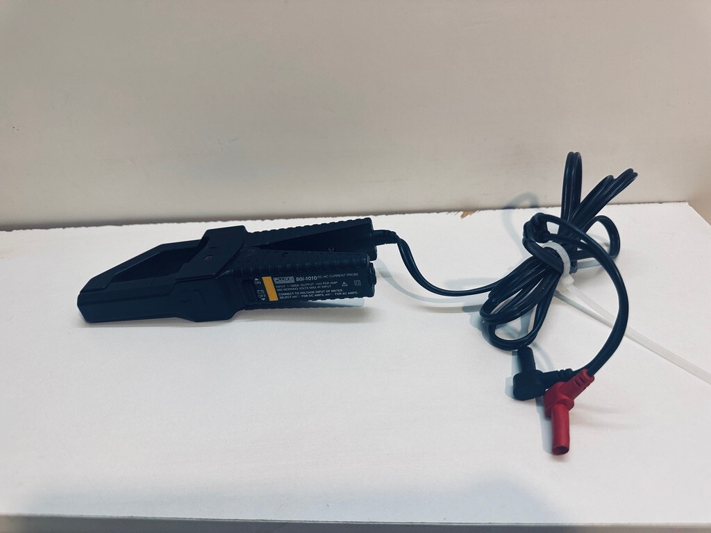 Fluke 80i-1010 DC/AC Current clamp / probe 1000 Amp in pouch AC/DC for ...
