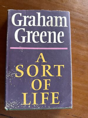 A Sort Of Life. Greene Graham HBDJ book autobiography 1971 | eBay Australia