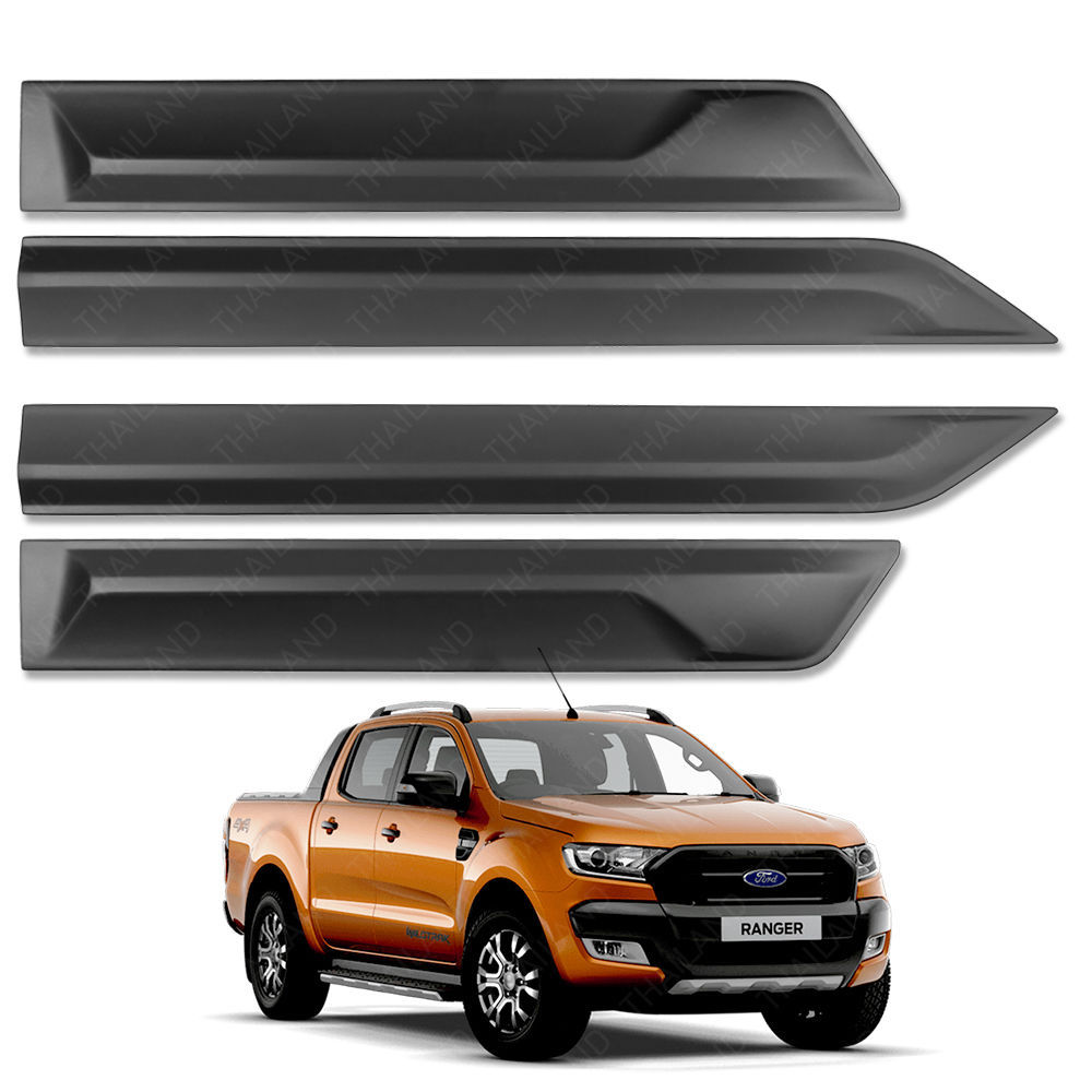 Side Body Cladding Molding For Ford Ranger Xlt Px T6 Mk1 Mk2 Wildtrak ...