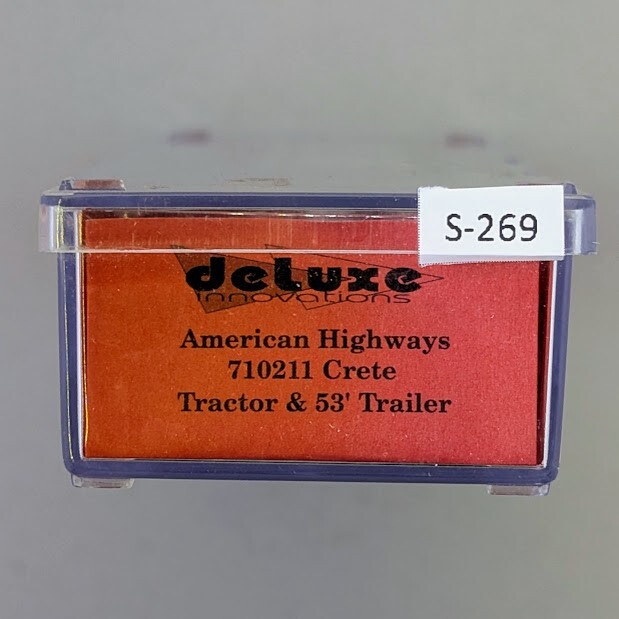 Deluxe Innovations 710211 N Scale Tractor & 53' Trailer - Crete | eBay