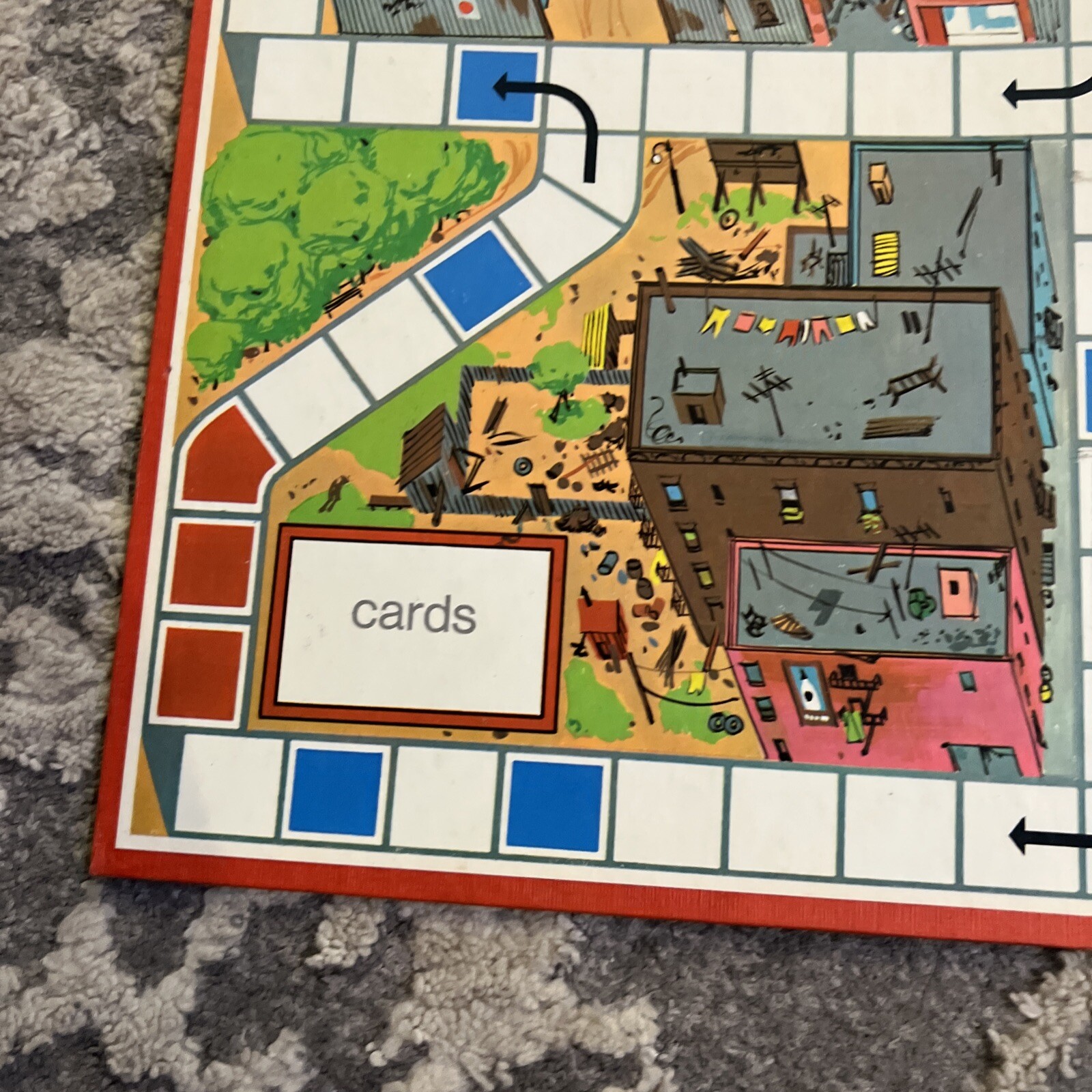 Fat Albert 1973 Board Game Just The Board | eBay