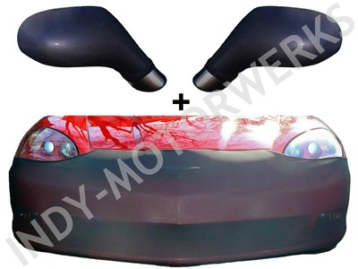 C6 CORVETTE NOVISTRETCH FRONT + MIRROR BRA STRETCH MASK COMBO BASE ...