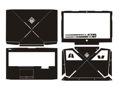 Laptop Sticker Decal Skin Cover for HP OMEN 15 ce017na ce019na ce056na ...