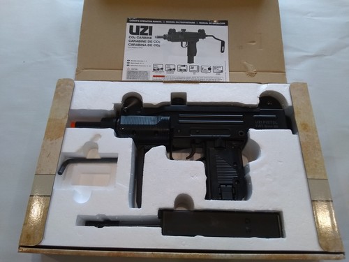Umarex Black Full Metal Uzi CO2 Airsoft - Open Box | eBay