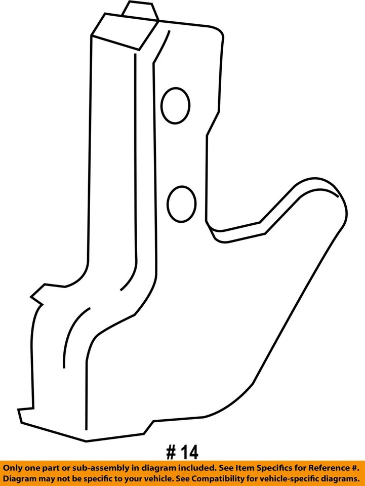 GM OEM 14-19 Sierra 1500 Seats Tracks Rear Seat Components-Inner Cover ...