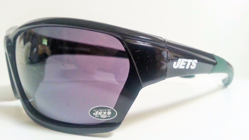 NFL Football Polarized Sport Wrap Team Sunglasses with Storage Pouch ...