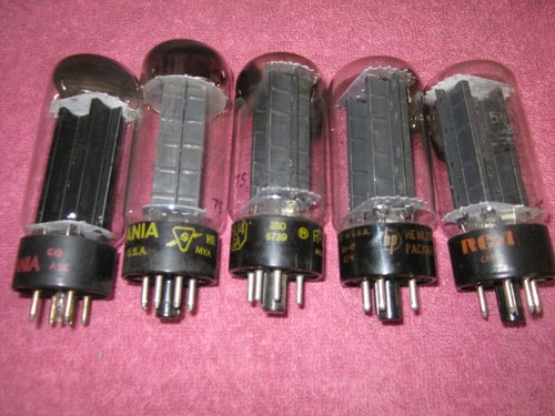 5pcs 5U4GB & GA Rectifier Tubes TESTED 5U4 | eBay