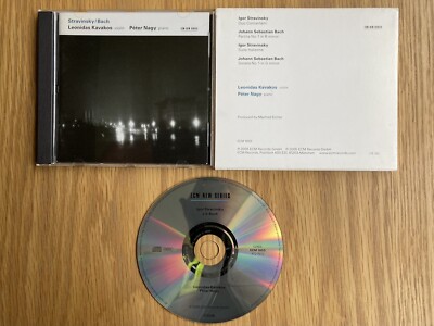 LEONIDAS KAVAKOS PETER NAGY STRAVINSKY/BACH CD ECM 2005 28947276722 | eBay