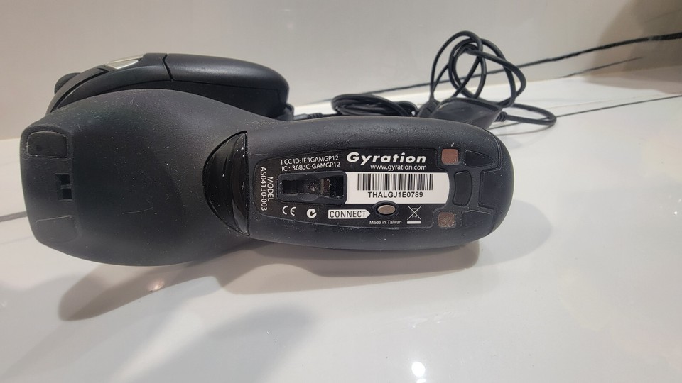 2pcs Gyration Go Plus AS04130-003 2.4GHz Motion Sensor Mouse No Dongle ...