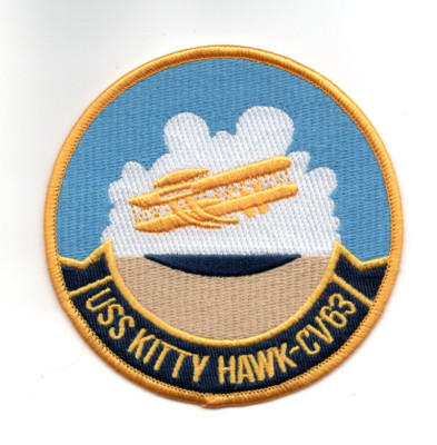 3" NAVY CV-63 USS KITTY HAWK EMBROIDERED PATCH | eBay