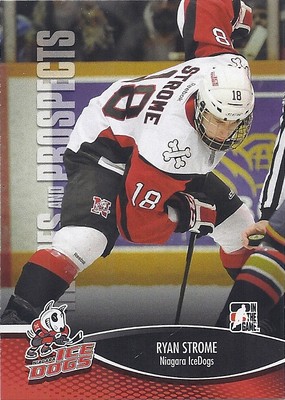 2012/13 ITG IN THE GAME HEROES AND PROSPECTS RYAN STROME BASE CARD 69 ...