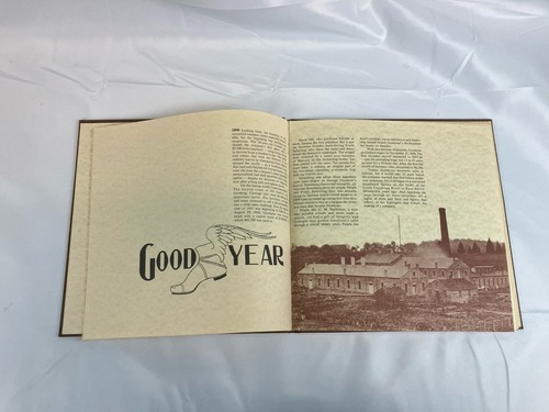 Goodyear 75th Anniversary History Book 1973 Hardcover Coffee Table ...
