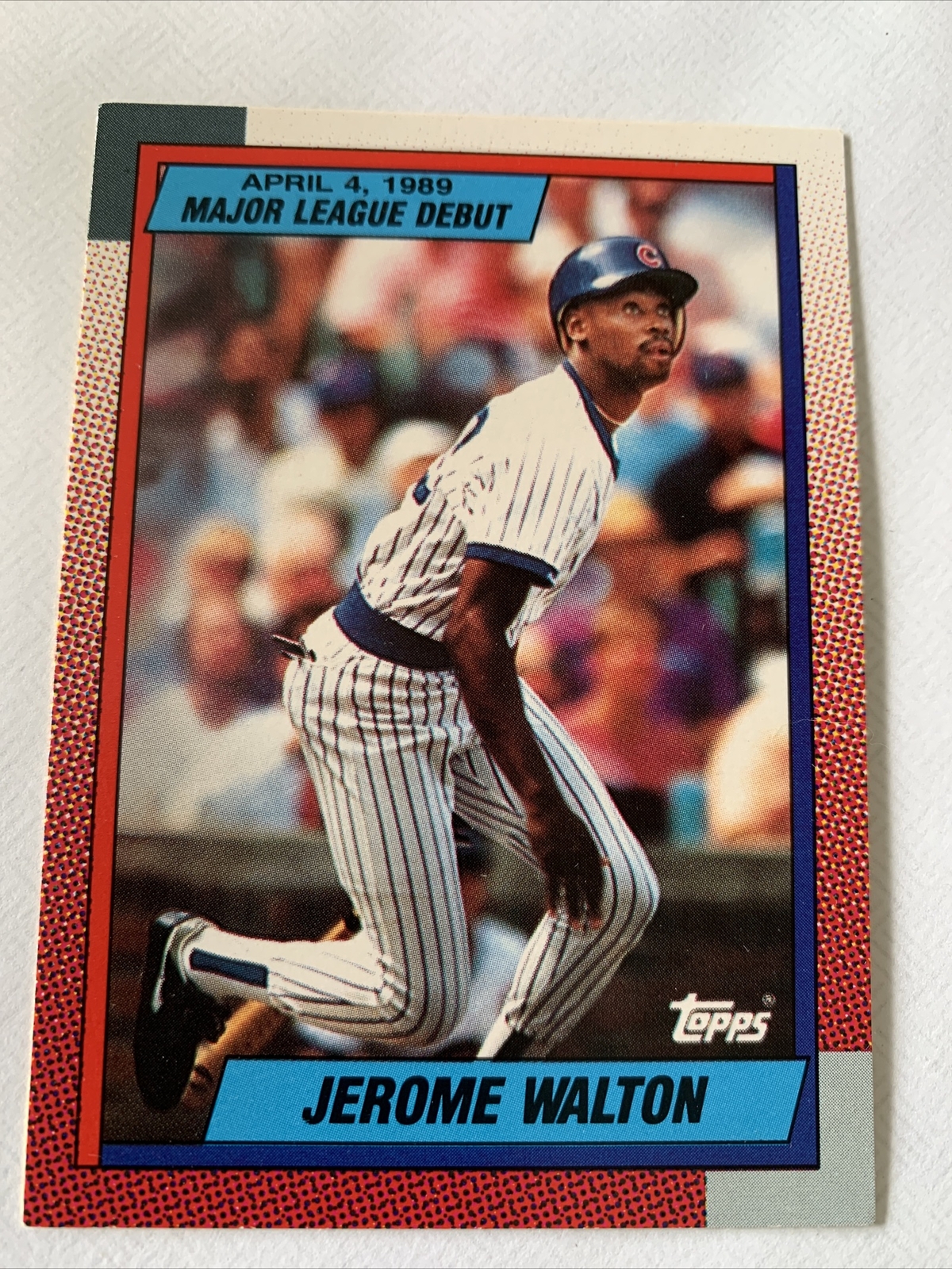1989-90 Topps Major League Debut 1989 - Jerome Walton #134 (RC) for ...