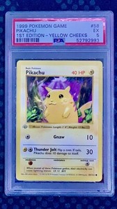 Pikachu 1999 Pokemon Game #58 1st Edition (Yellow Cheeks) Price Guide ...