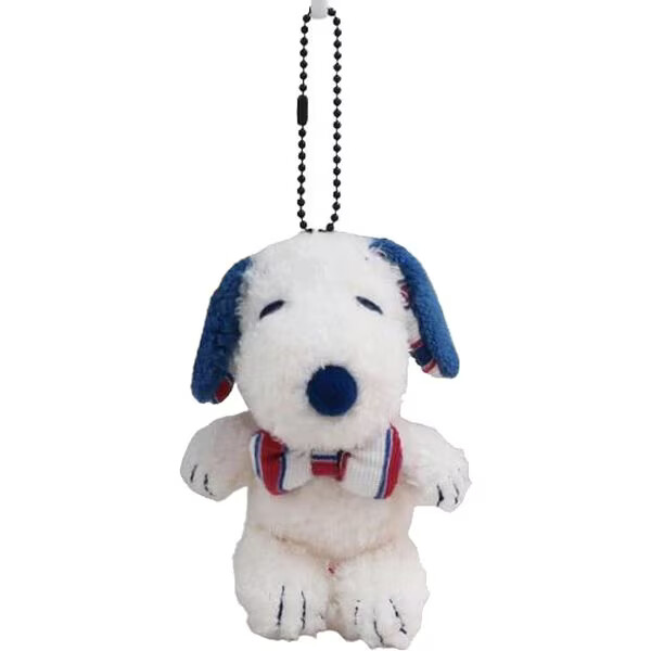 Peanuts Snoopy Plush Mascot Keychain Tricolor Charlie Brown Olaf Belle ...
