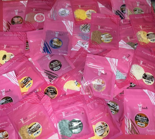 Pink Zebra Sprinkles Samples. 4"X4". 0.6oz-0.8oz. (You Pick} NEW ...