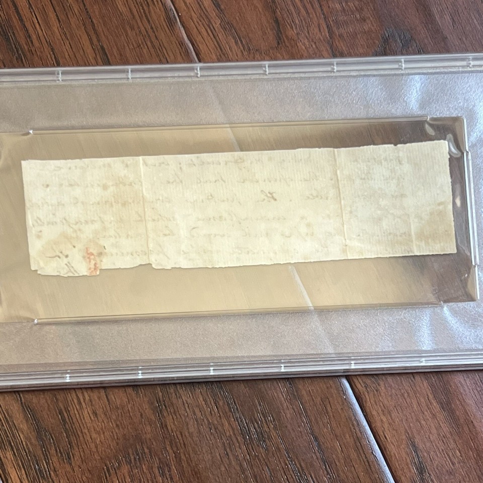 ALEXANDER HAMILTON * PSA * Autograph Handwritten Legal Case Un Signed ...