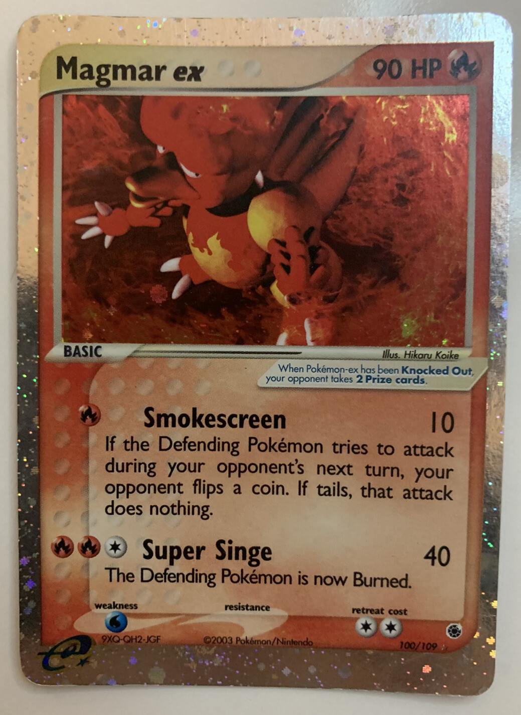Magmar EX 100/109 NEAR MINT CONDITION | eBay