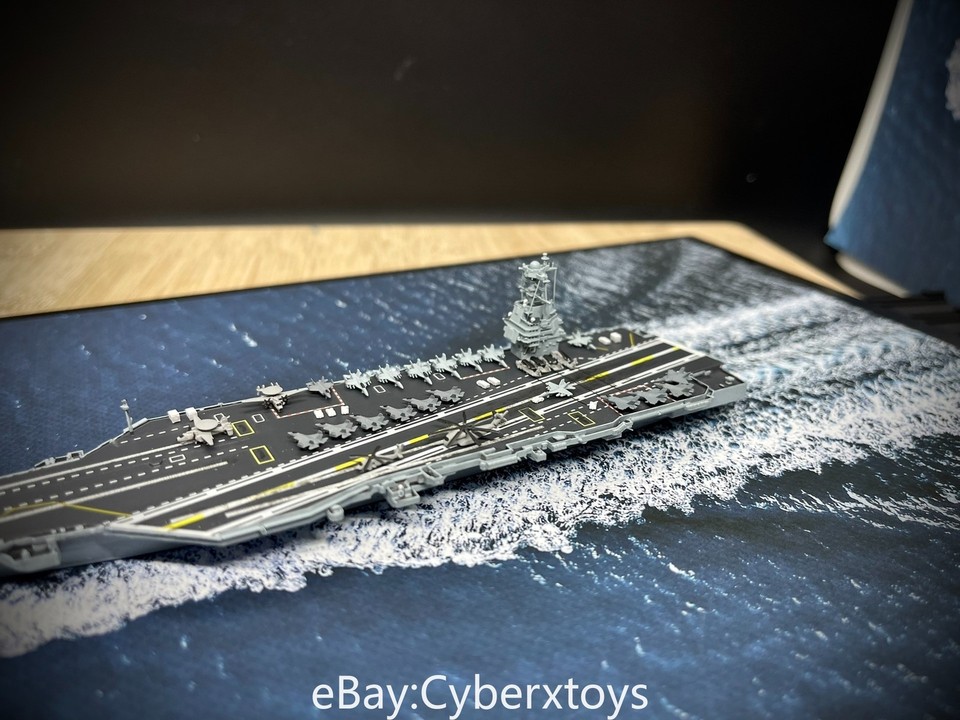 1/2000 Scale USS Gerald R.Ford Model Painted 3D Build | eBay
